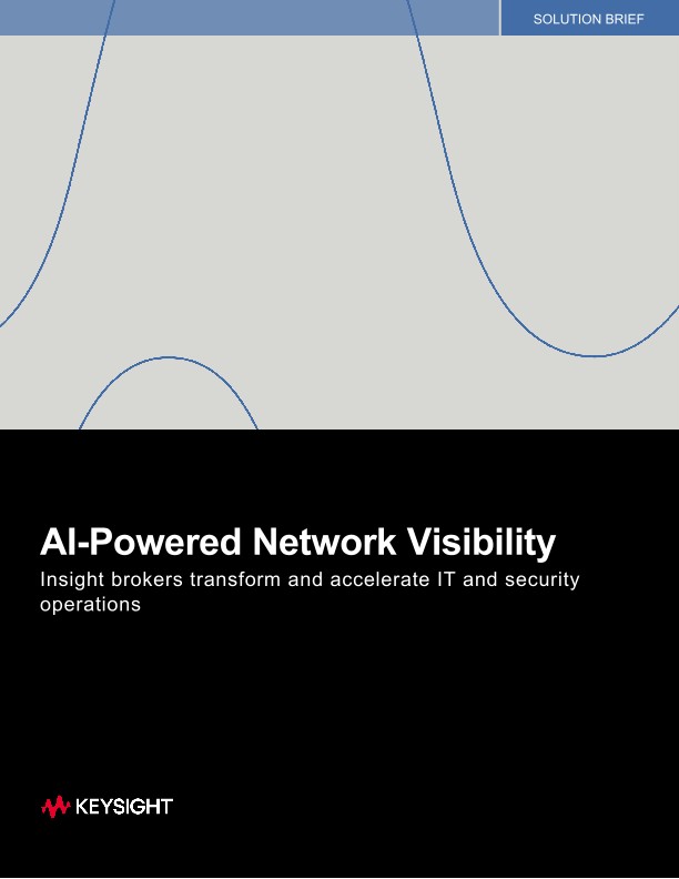 AI-Powered Network Visibility PDF Asset Page | Keysight